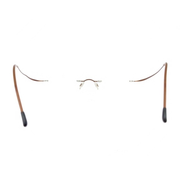 Silhouette | Accessories | Silhouette 7395 4 6069 Titanium Brown Rimless Eyeglasses Frames 2 150 ...